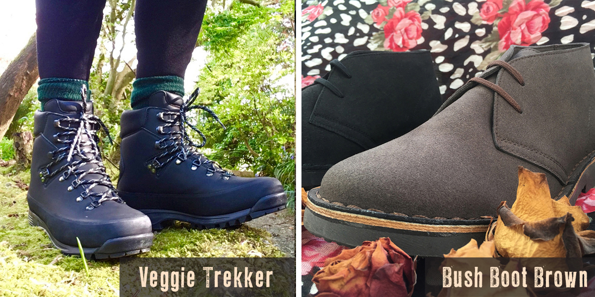 VEGAN FOOTWEAR by Vegetarian Shoes. Made in UK and Europe